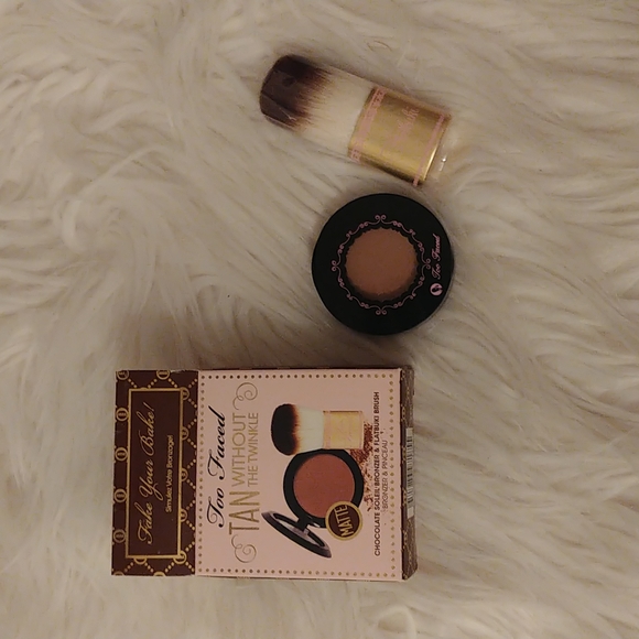 Too Faced | Makeup | Firm Nwt Too Faced Tan Without The Twinkle Bronzer ...